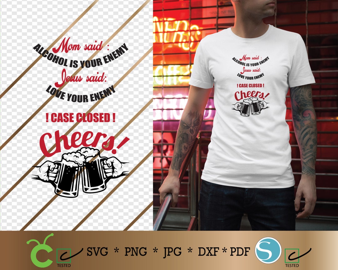 Cheers SVG Digital Download Cheers DXF Cheers Silhouette - Etsy