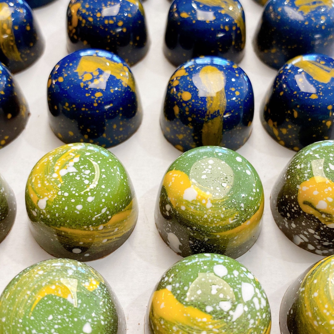 Artisan Chocolate Bon Bons. 6 Piece Box. Gluten Free. Simple ...