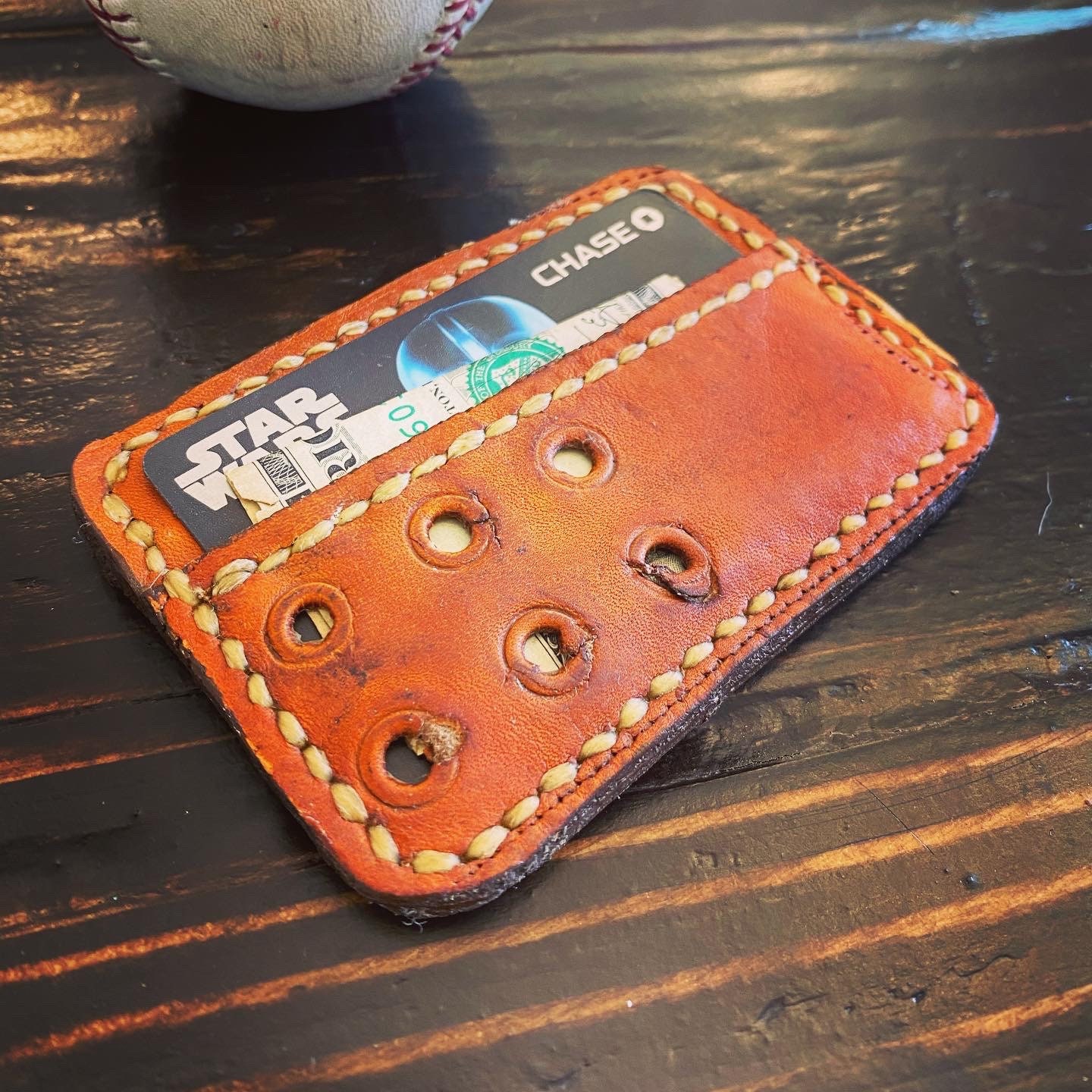 Baseball Glove Minimalist Wallet Nokona - Etsy