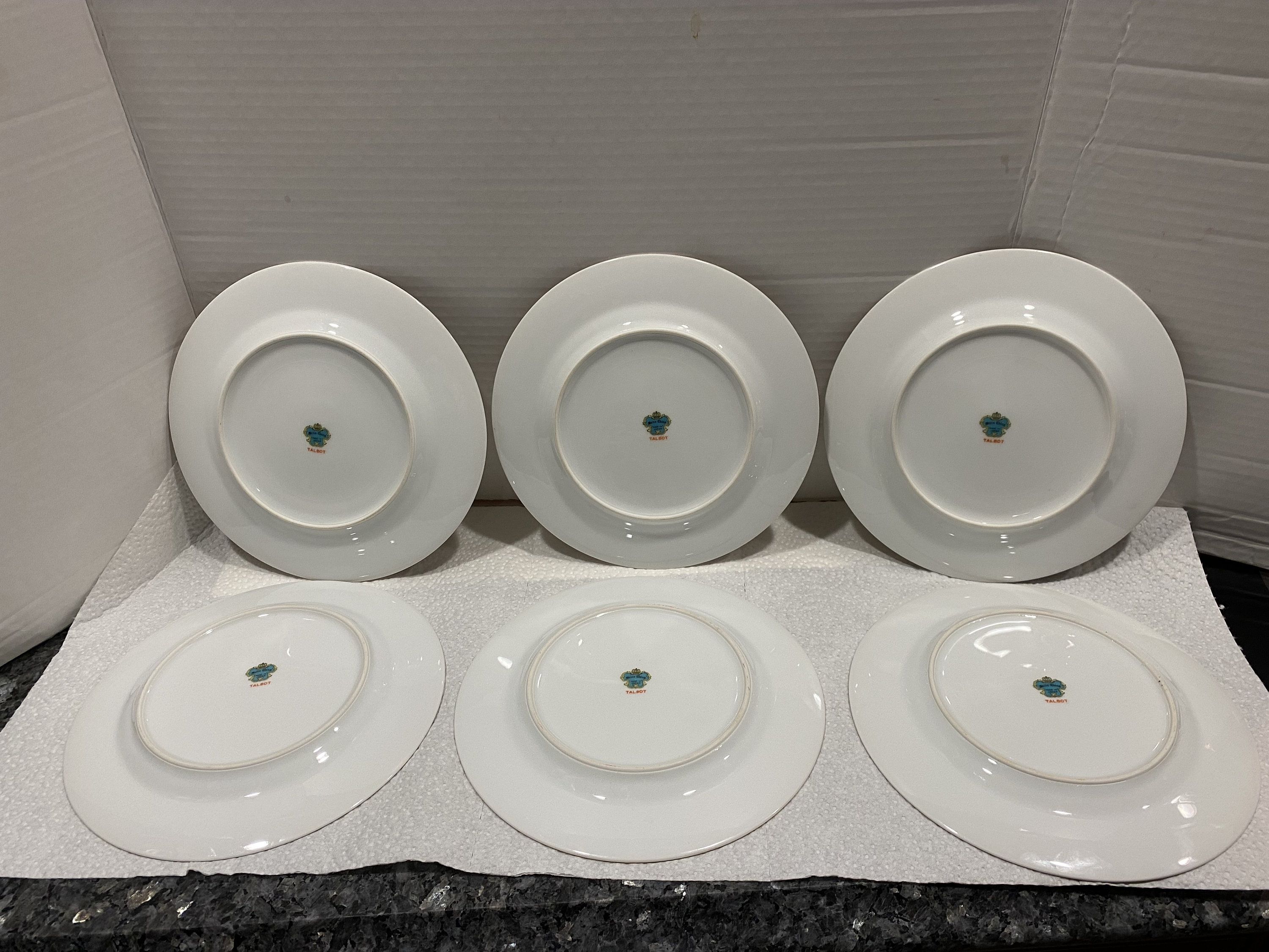 Meito China Talbot Pattern Set of 6 Salad Plates Japan Vintage 7 7/8 - Etsy