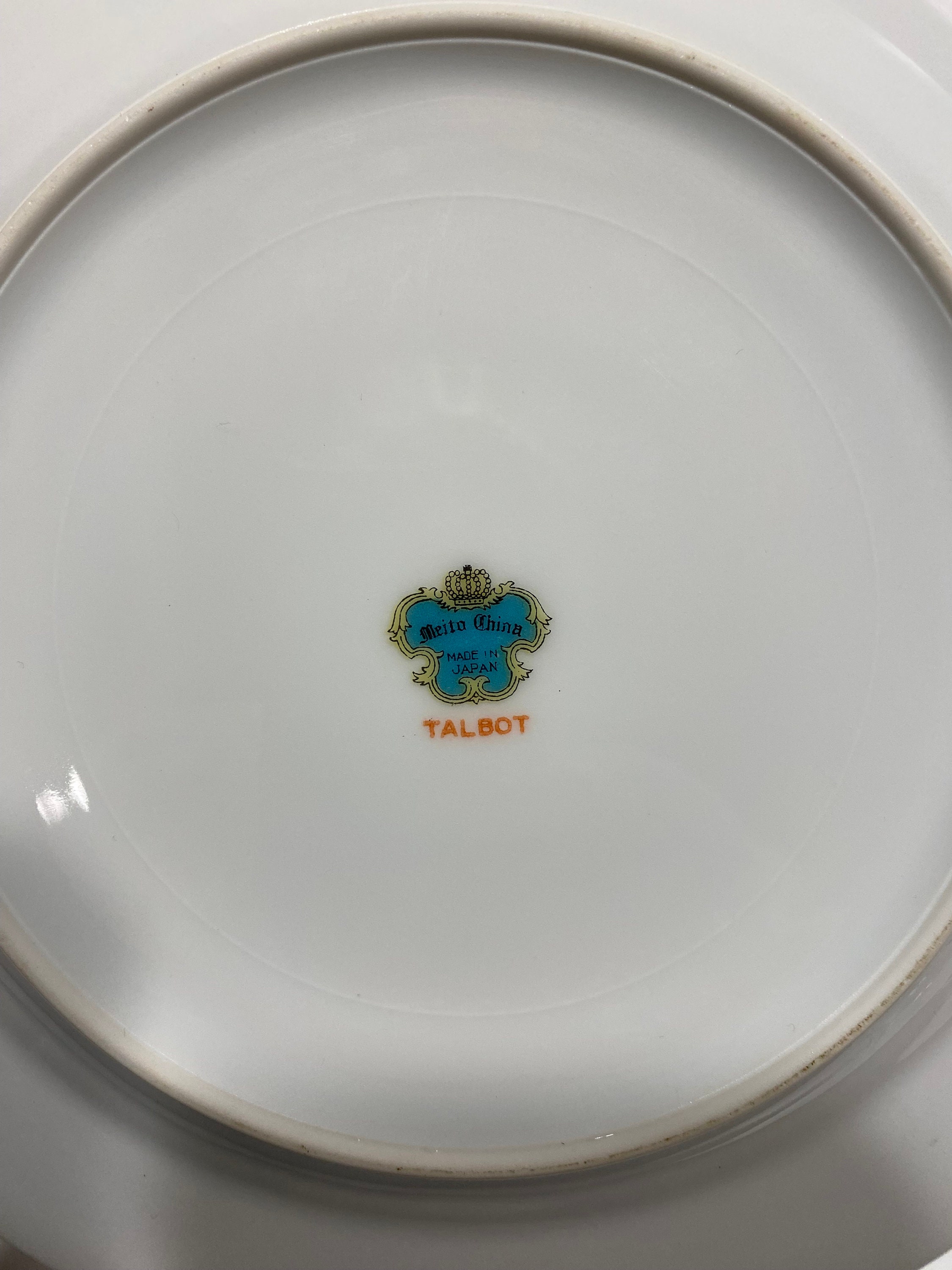 Meito China Talbot Pattern Set of 6 Salad Plates Japan Vintage 7 7/8 - Etsy