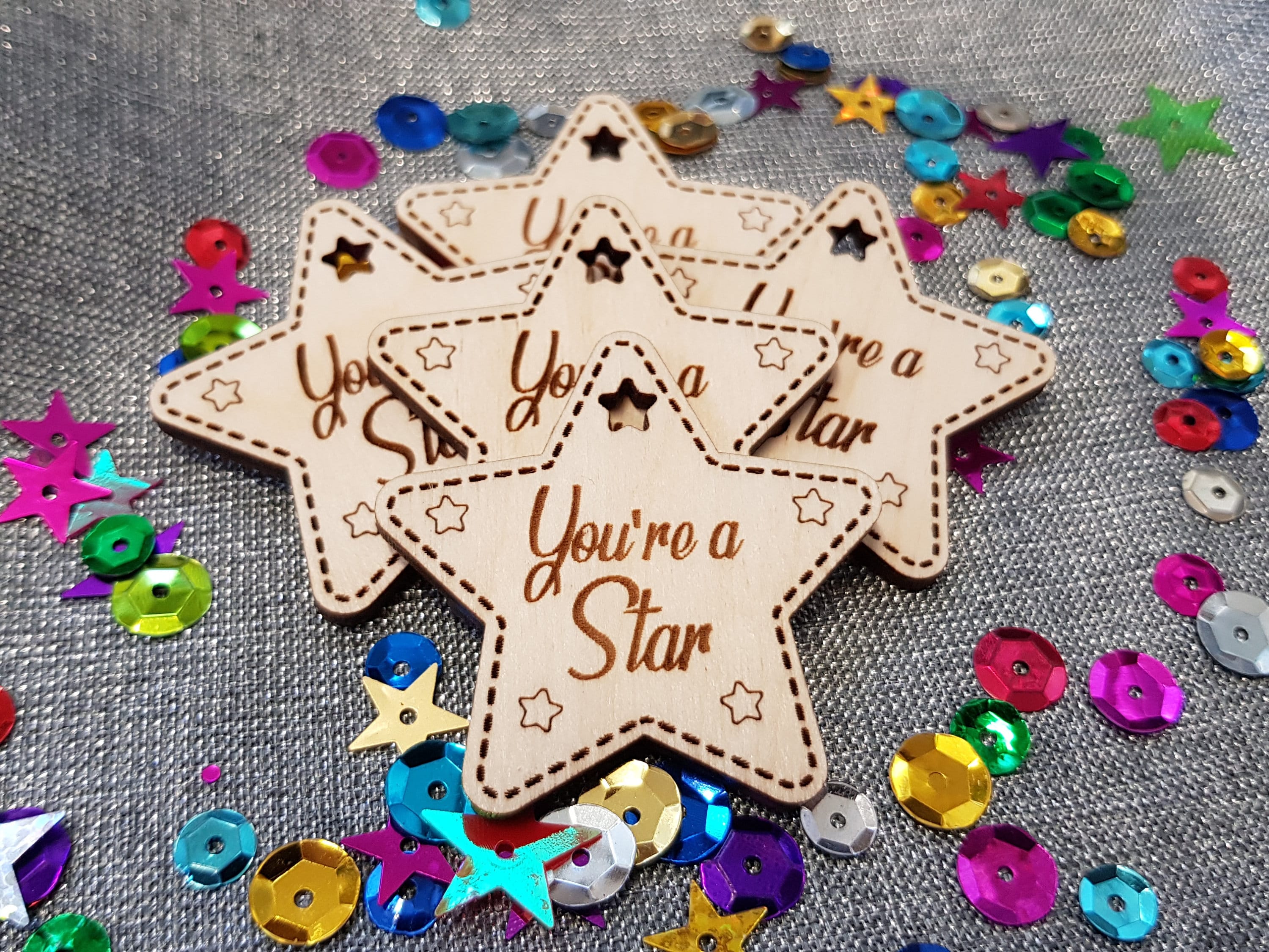 Star Token You're A Star Wooden Letterbox Gift - Etsy UK