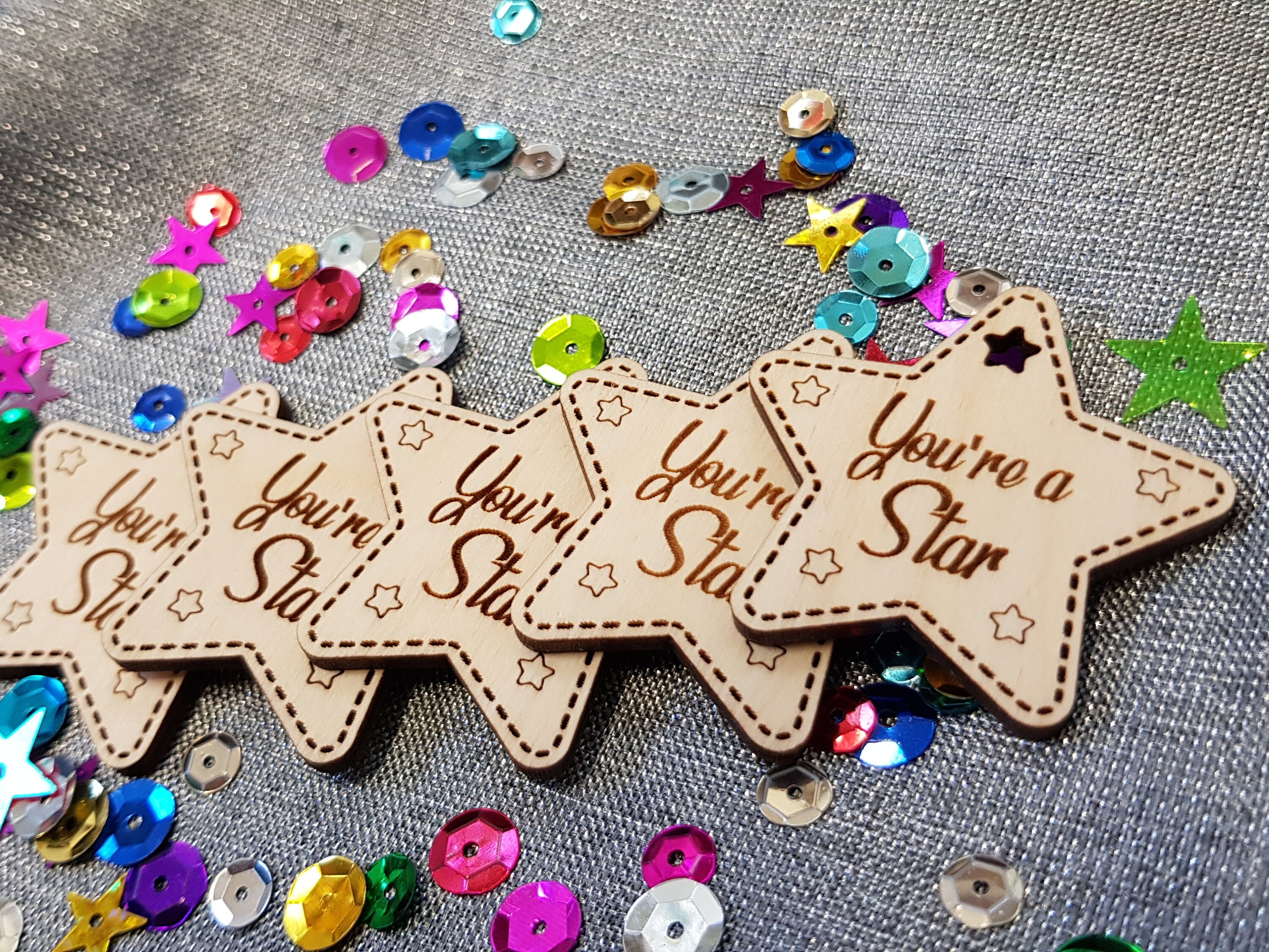 Star Token You're A Star Wooden Letterbox Gift - Etsy