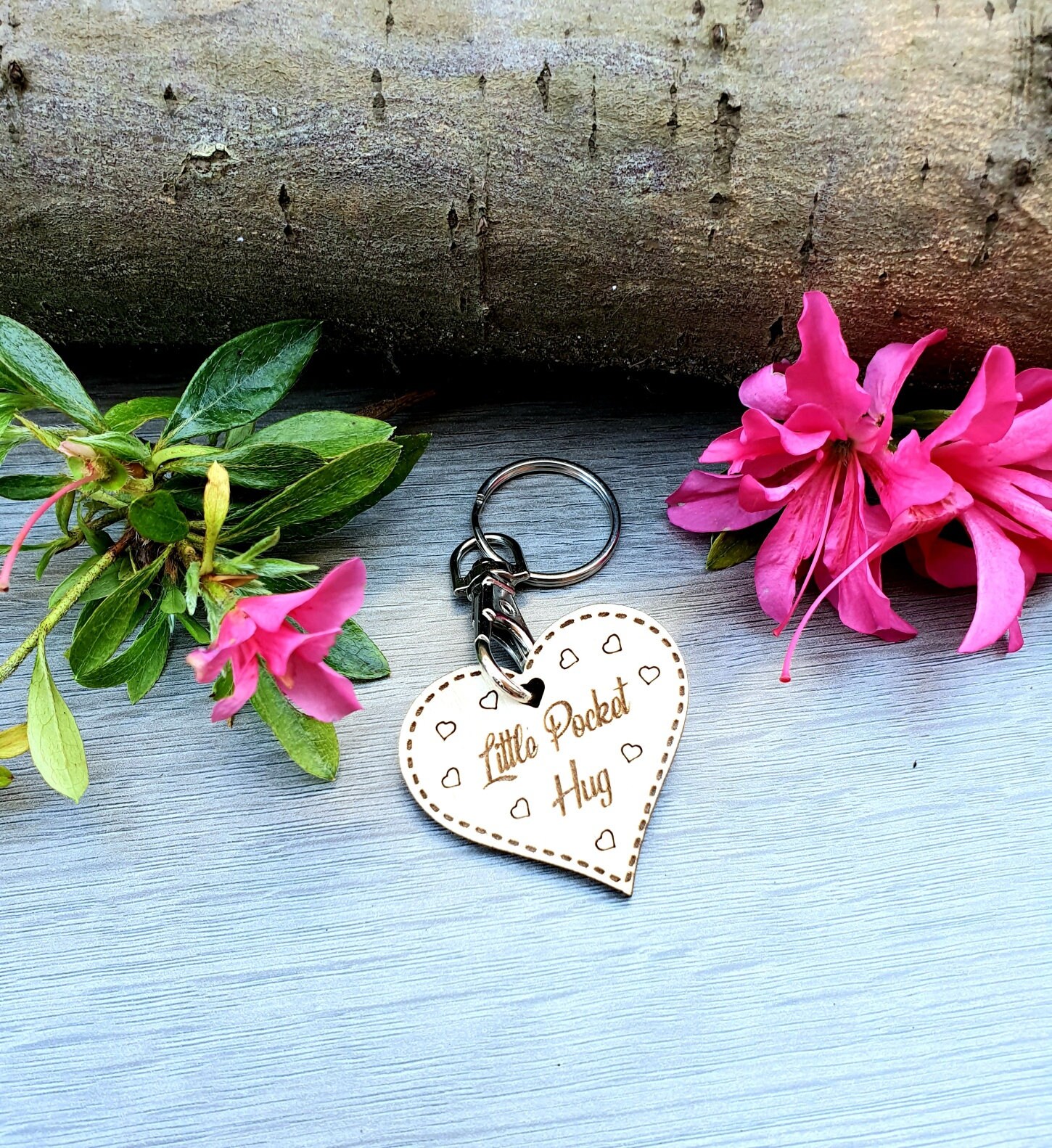 Pocket Hug Heart Shaped Key Ring, Letterbox Gift, Keyring, Keychain ...