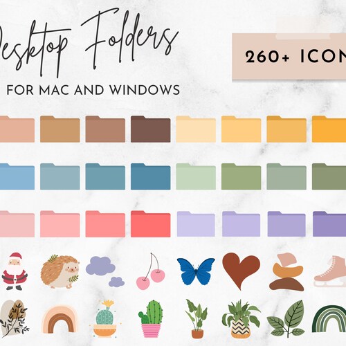 48 Cute Desktop Folder Icons Super Cute for Mac & Windows | Etsy 48 Cute Desktop Folder Icons Super Cute for Mac & Windows | Etsy