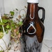 Amber Glass 32 Fl Oz Pump Howler Half Growler Bottle - Etsy