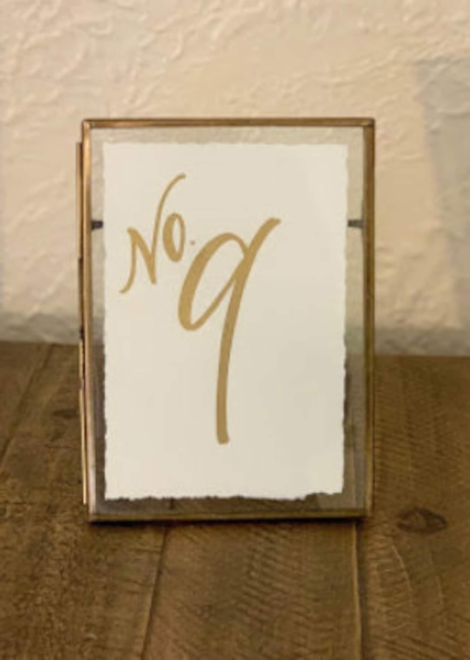 Paper Table Numbers - Etsy