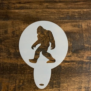 Sasquatch Series Reusable Small Stencils for Food/beverage/crafting ...