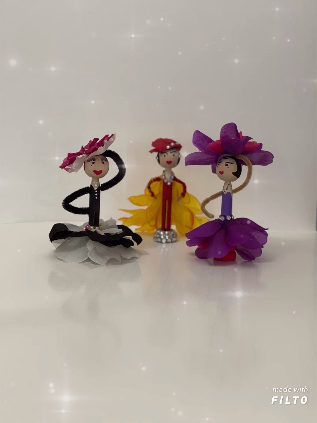 Drag Queen Clothes-pin Peg Doll or Cake Topper - Etsy