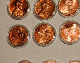 Lincoln Penny Set - Etsy