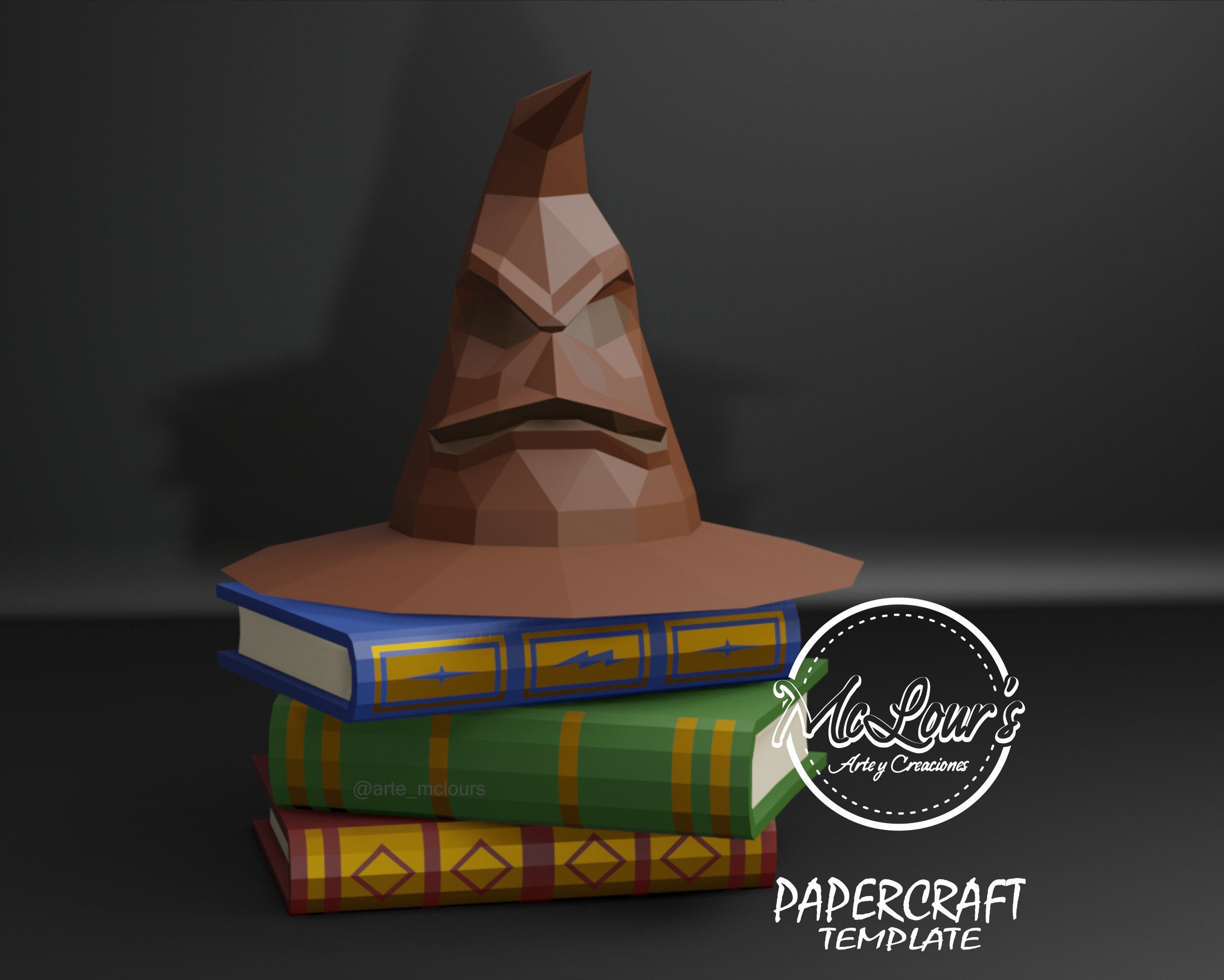 Halloween/ Books and Hat/ DiY Craft/ Template PDF STUDIO SVG/ - Etsy España