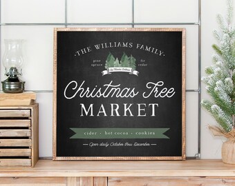 Christmas Tree Farm Sign | Etsy