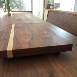 Custom Brazilian Cherry and Maple Cutting Board - Etsy