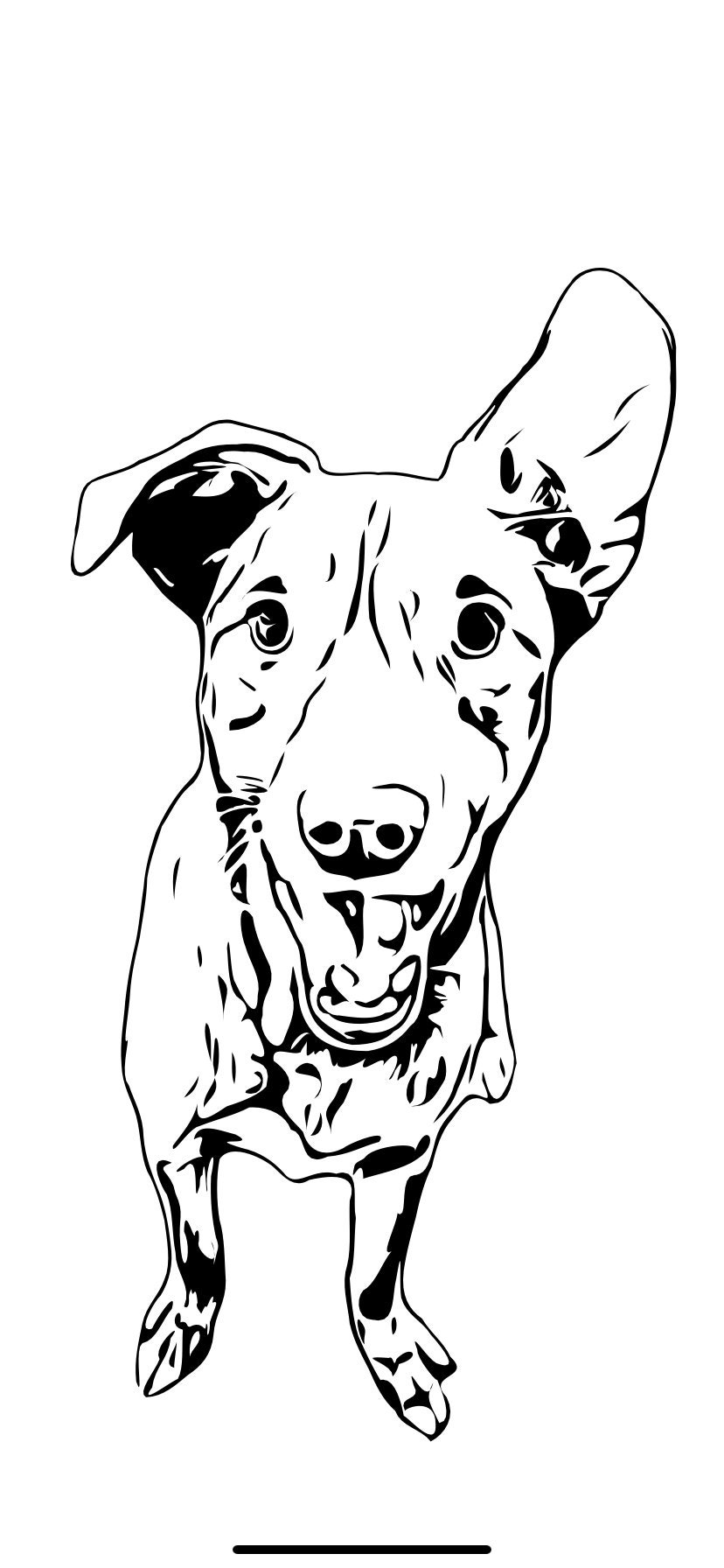 Happy Dog SVG Download - Etsy