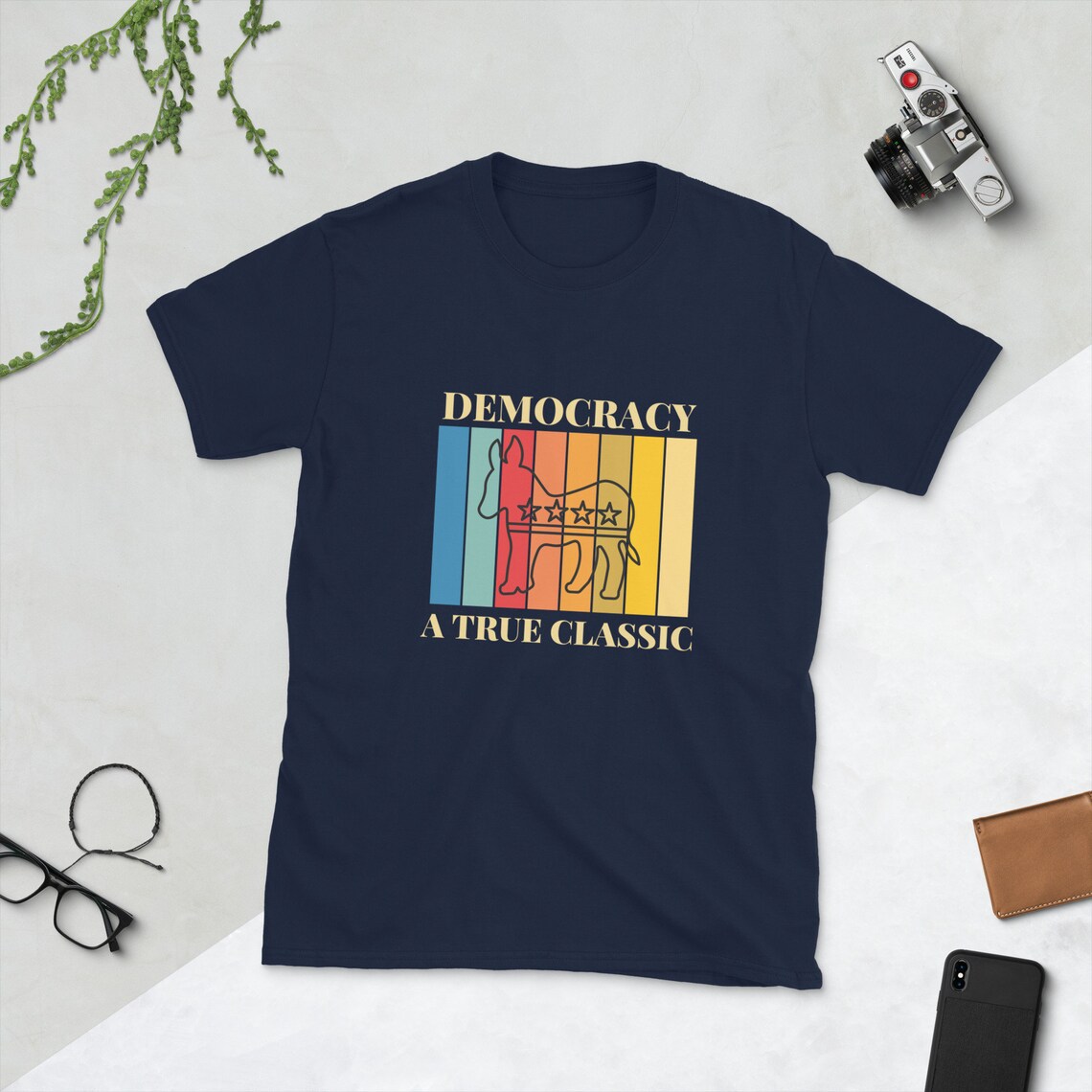 Democracy A True Classic Vote Democrat Unisex T-shirt - Etsy