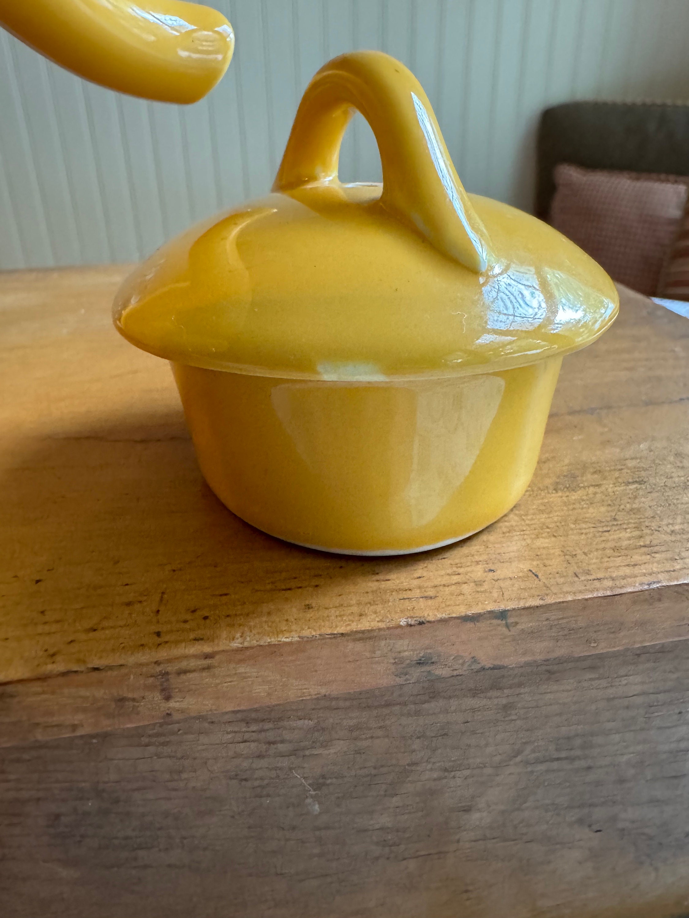Vintage Lipton Tea 4 Cup Teapot Mustard Yellow - Etsy