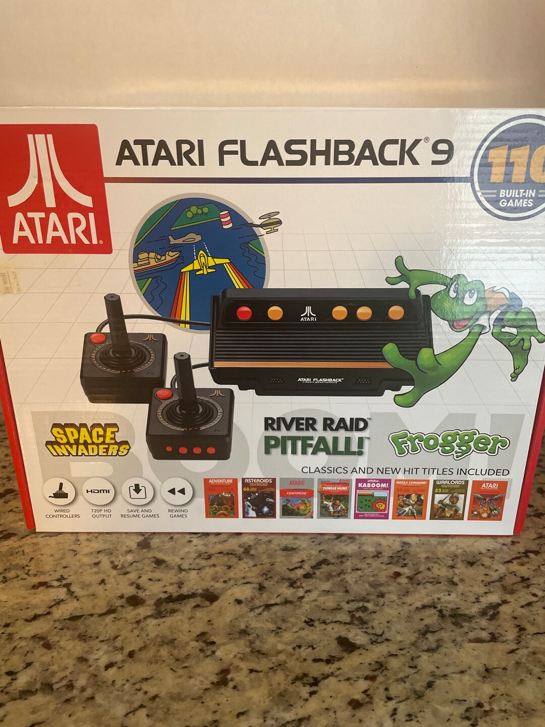 Atari Flashback 9 AR3050 HDMI Game Console With Wired Joystick ...
