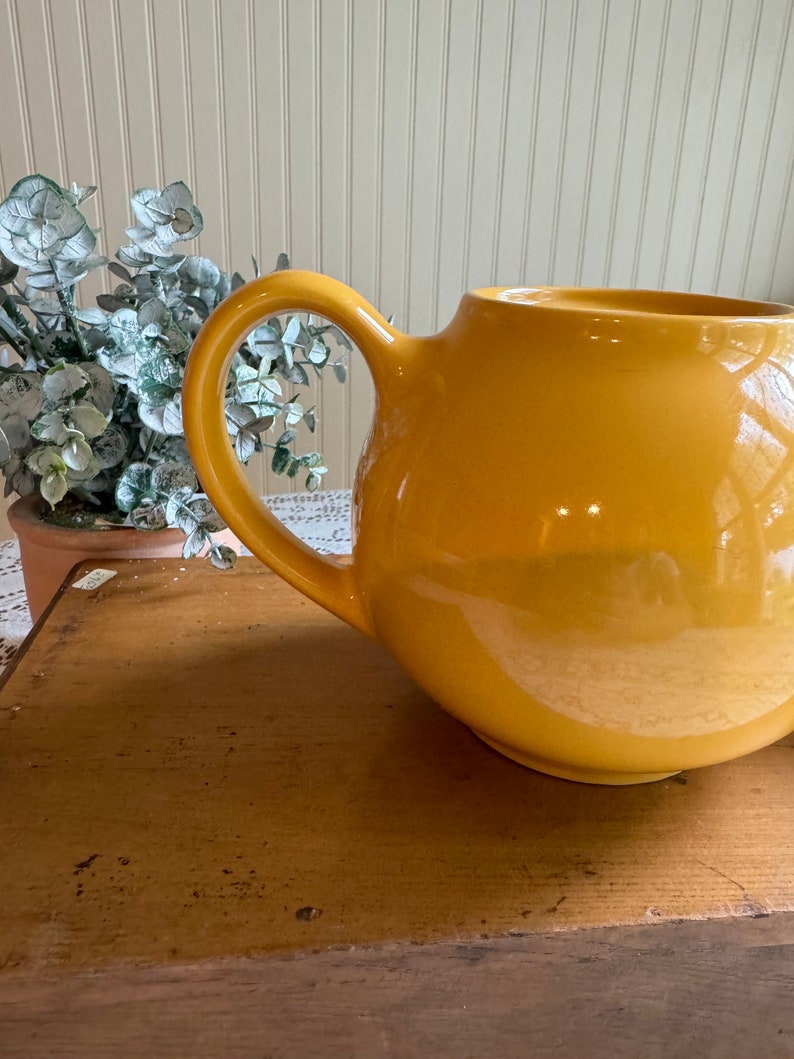 Vintage Lipton Tea 4 Cup Teapot Mustard Yellow - Etsy