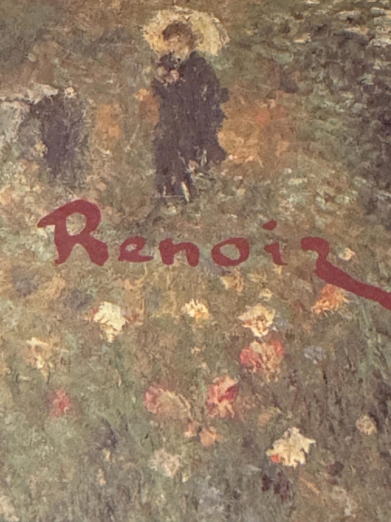 Renoir Boxed Set Stationary and Note Cards - Etsy
