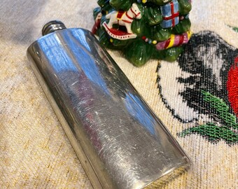 England Pewter Flask | Etsy