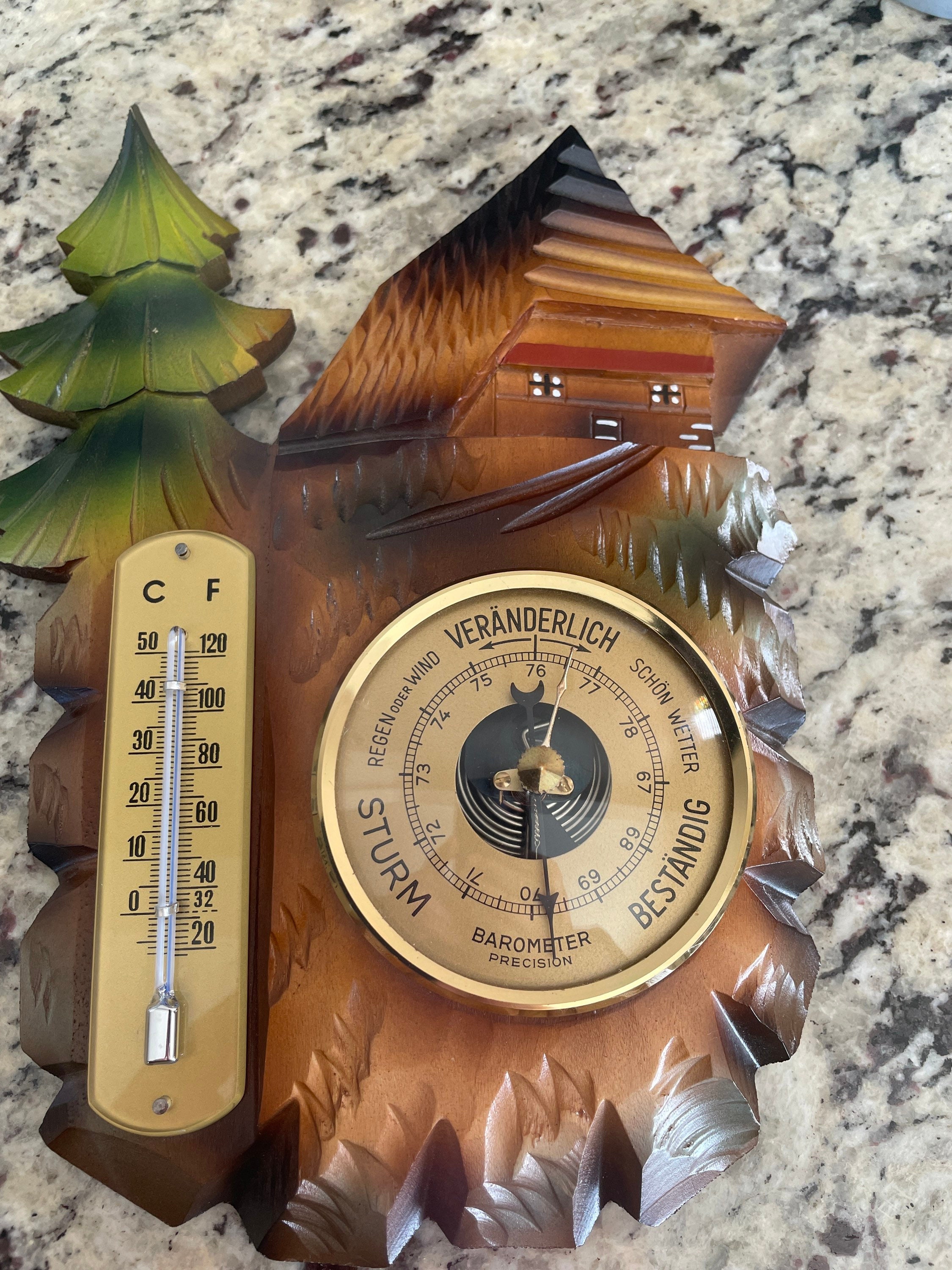 Vintage Veranderlich Bestandig Sturm Precision Barometer - Etsy