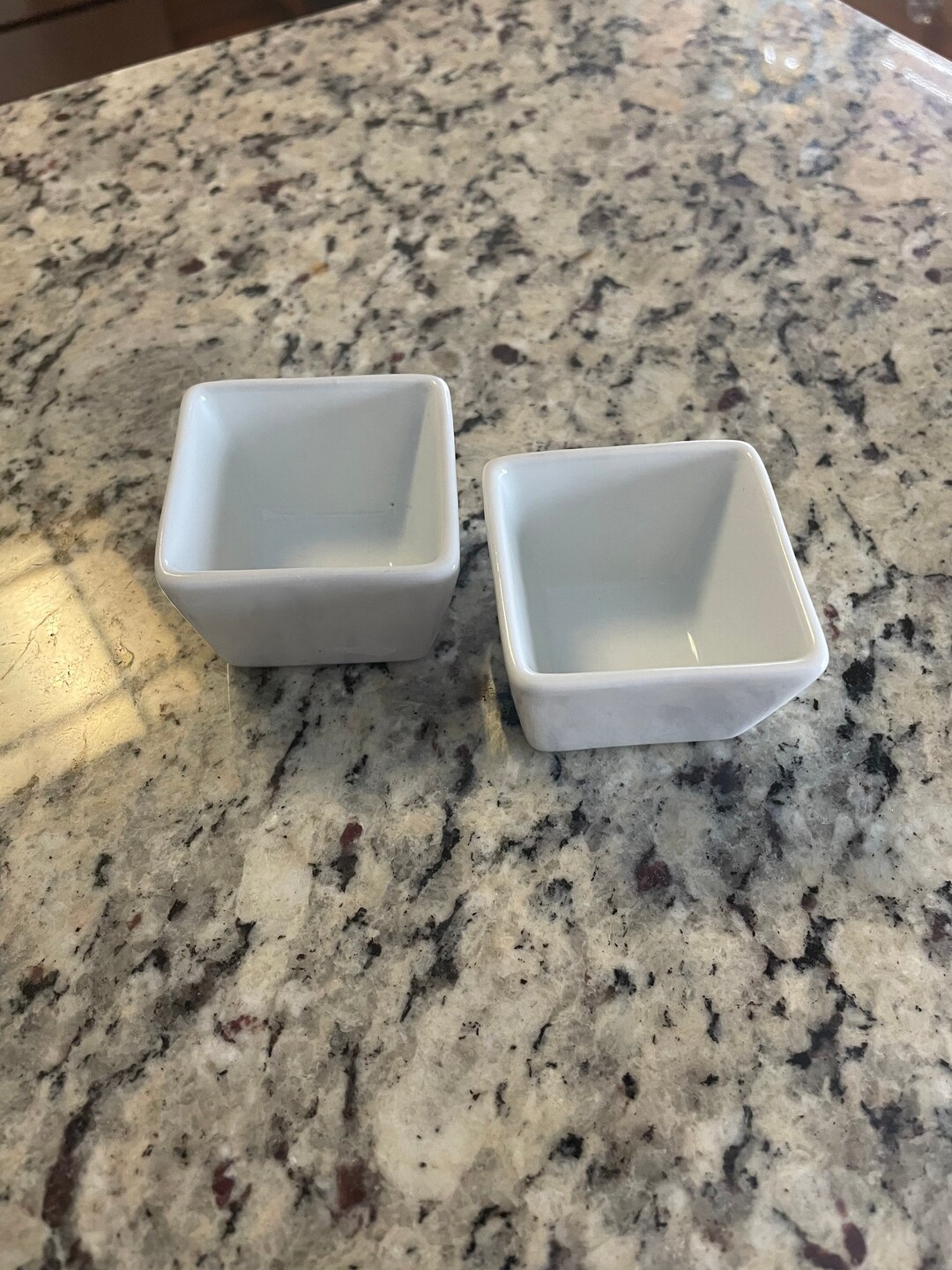 Two Crate and Barrel Individual Salt Cups Cellars - Etsy