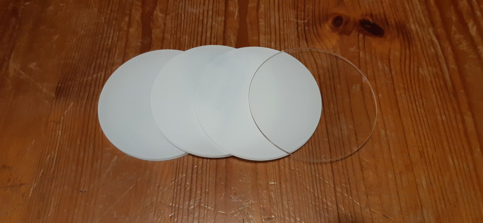 Coasters Set of 4 Cast Acrylic Blank Coaster Square or Round - Etsy UK