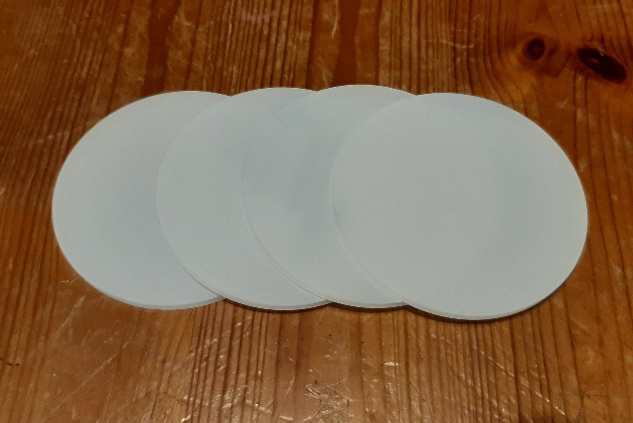 Coasters Set of 4 Cast Acrylic Blank Coaster Square or Round - Etsy UK