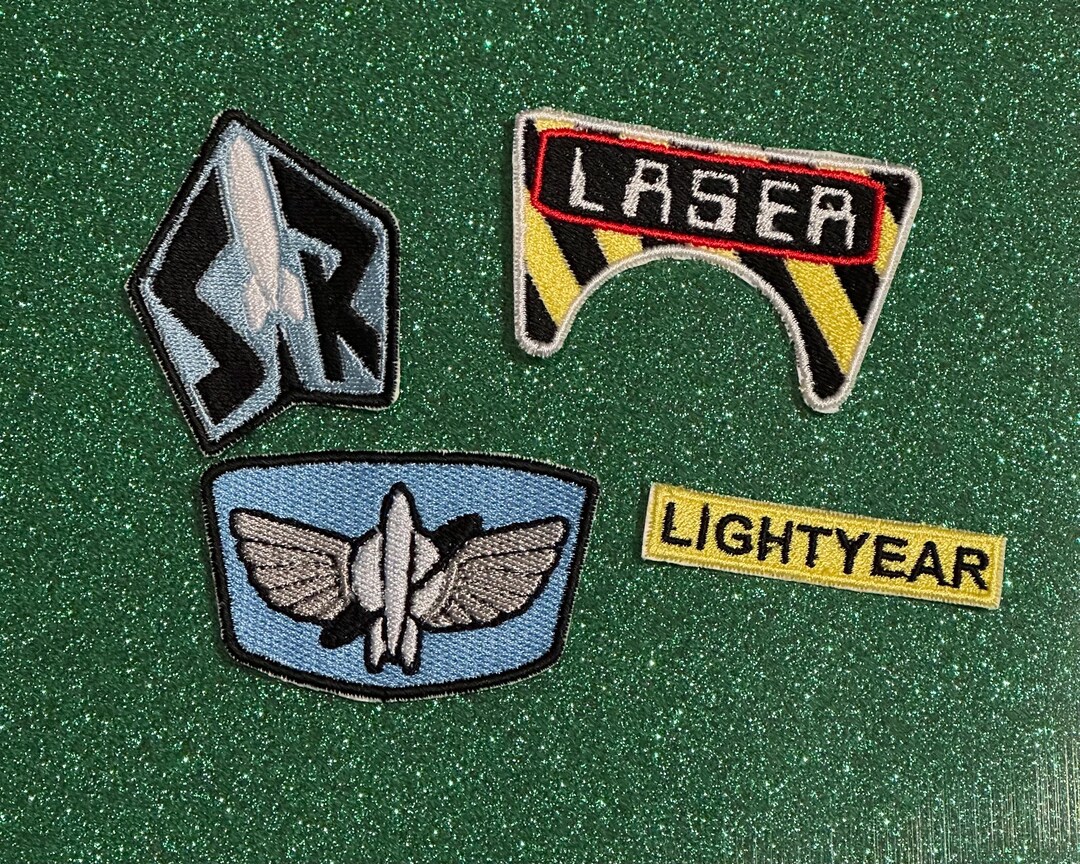 Buzz Lightyear Embroidered Iron on Patches - Etsy