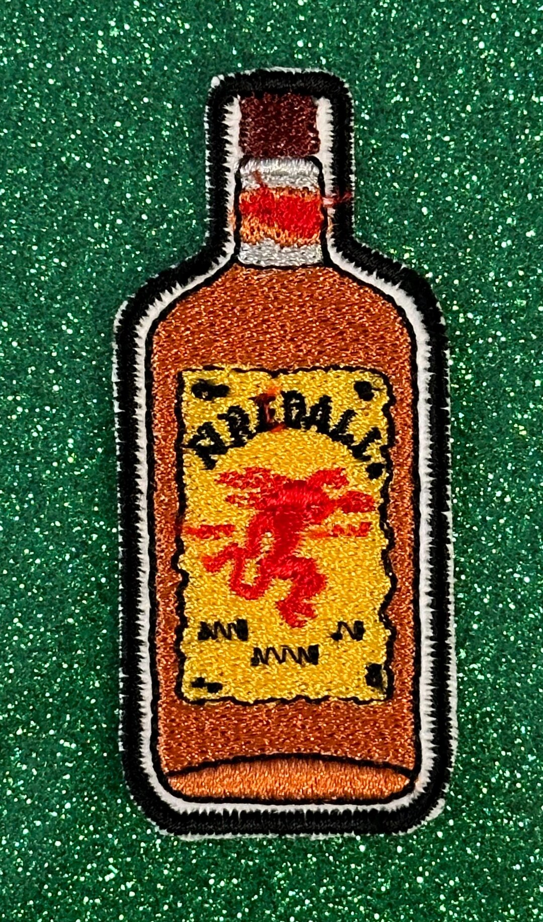 Fireball Embroidered Iron on Patch - Etsy