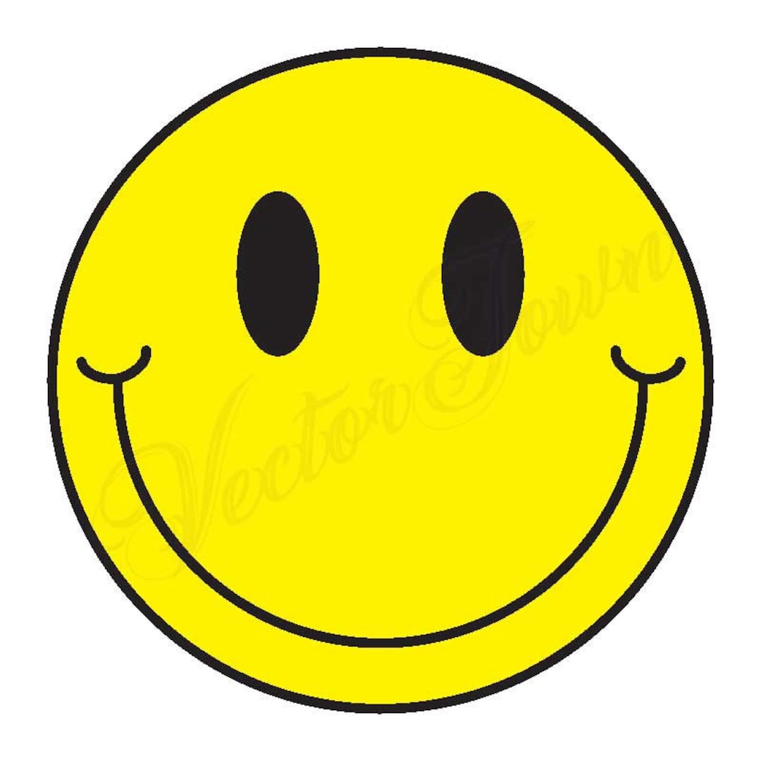 Cheeky Smiley Face SVG, DXF, PNG, Eps, Pdf File - Etsy
