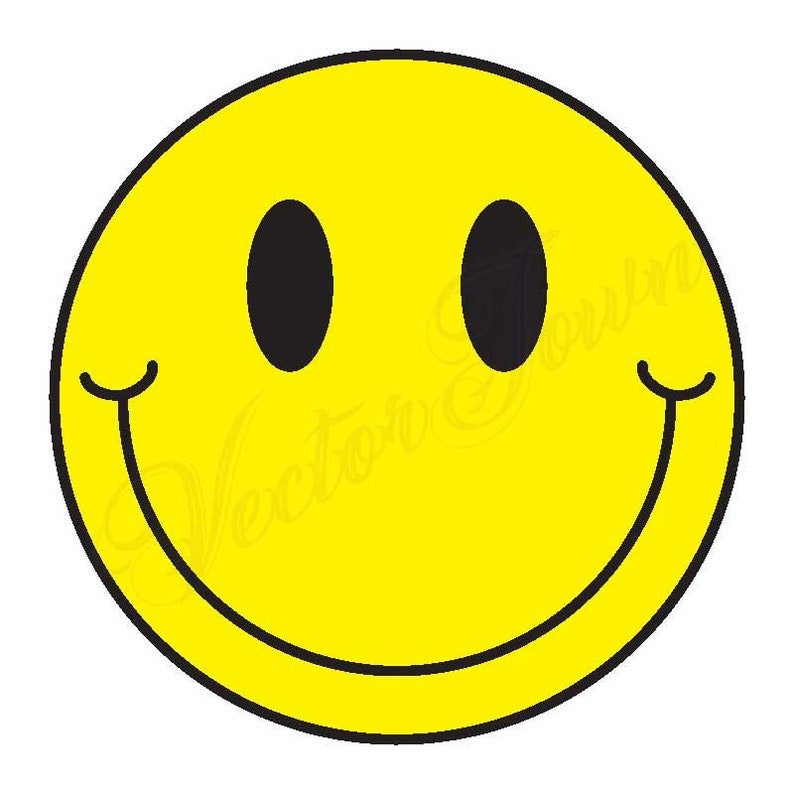 Cheeky Smiley Face SVG, DXF, PNG, Eps, Pdf File - Etsy