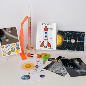 Space & Rockets Activity Box: Solar System Science Learning Kit - Etsy