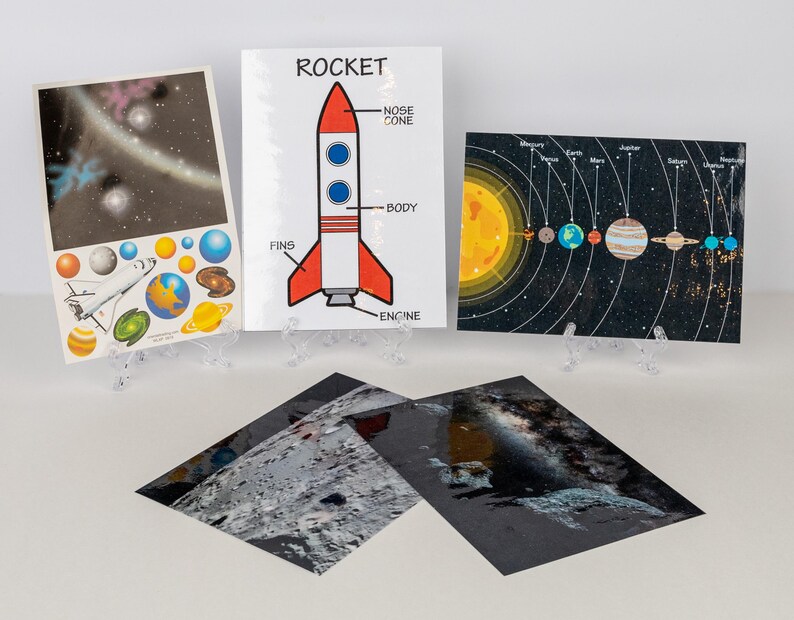 Space & Rockets Activity Box: Solar System Science Learning Kit - Etsy
