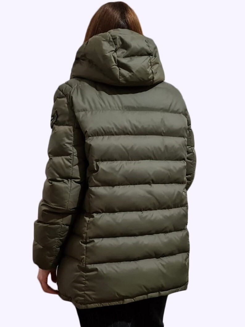 Womens Winter Down Jacket, Custom Down Jacket, Warm Goose Down Jacket ...