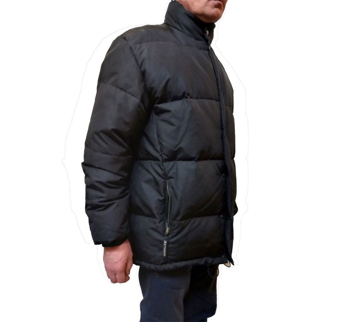 Mens 200 Gram Goose Down Bomber Jacket, Bomber Jacket Handmade in Italy ...