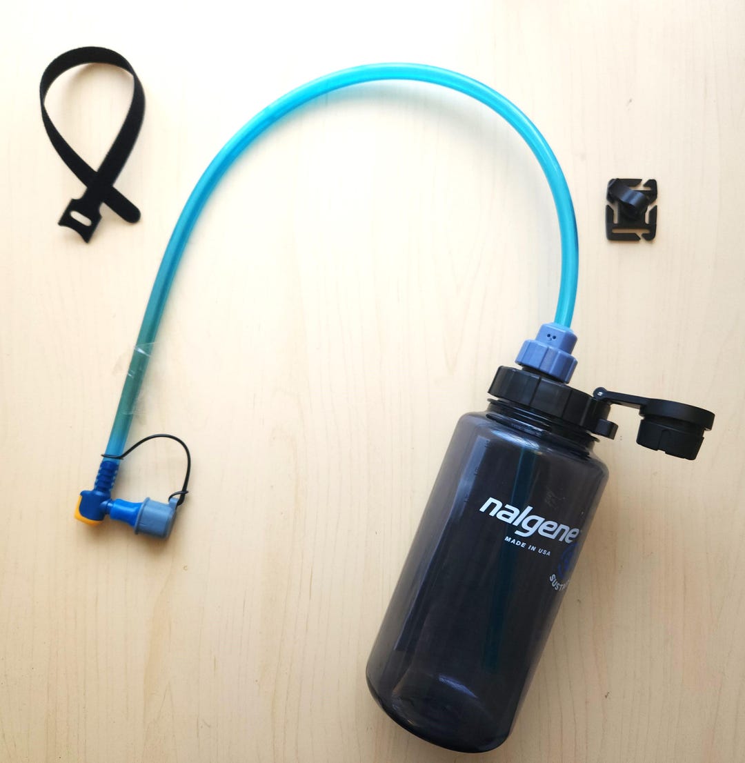 Hydration Tube Adapter System for Wide Mouth Nalgene Hydro Flask and ...