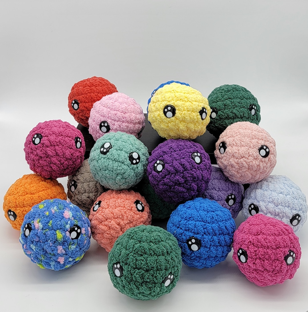 Crochet, Bubble Buddy, Worry Pet, Squish Pet, Squishy, Desk Toy, Stress ...