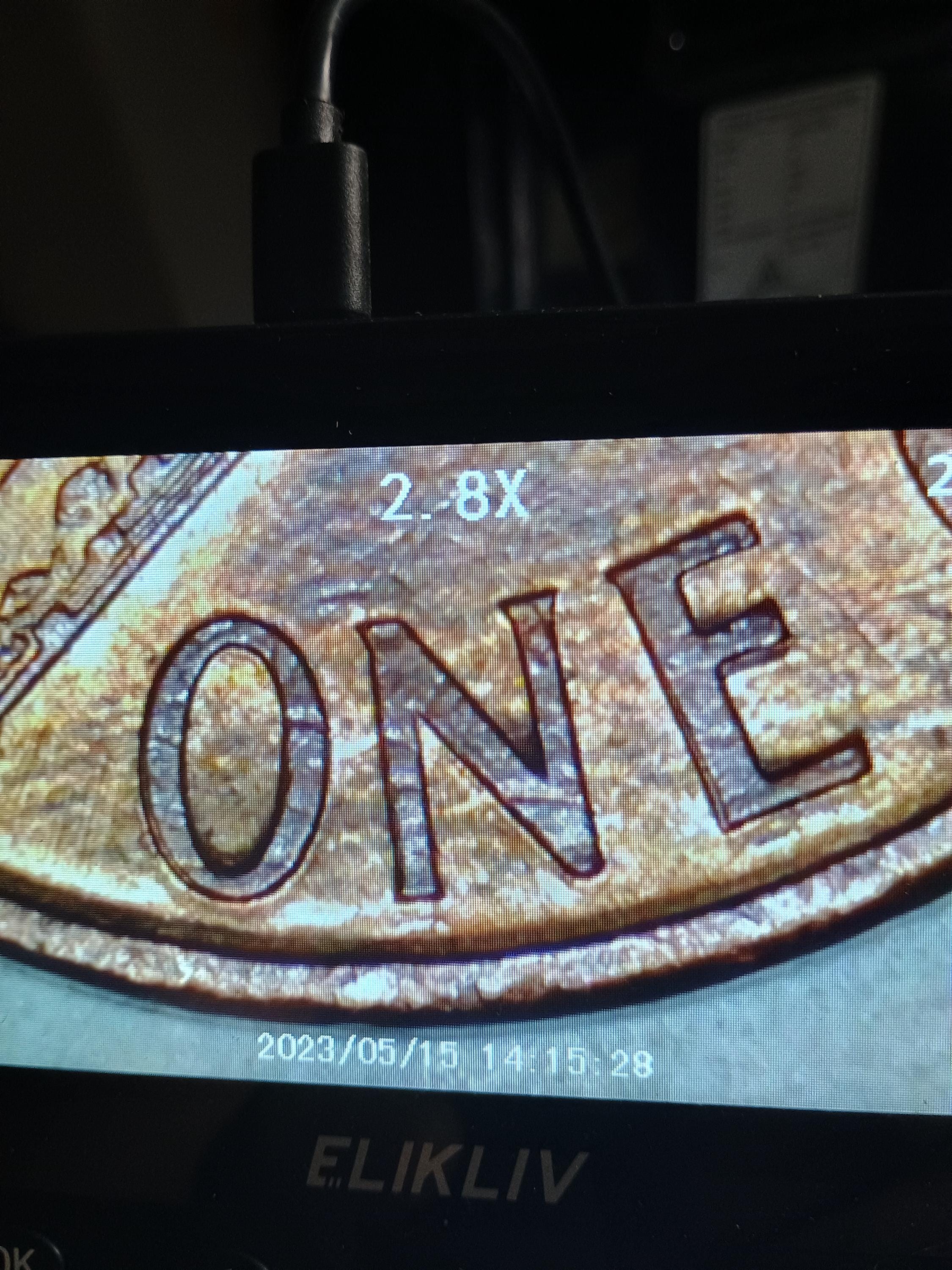 1994 Usa 1 Cent Lincoln Memorial Penny Ddr No Mint Mark Doubling in ...