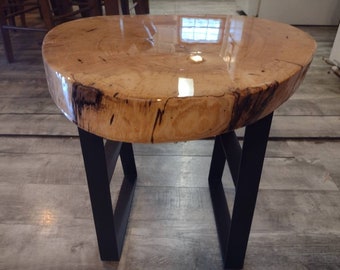 Rustic Cabin End Table - Etsy