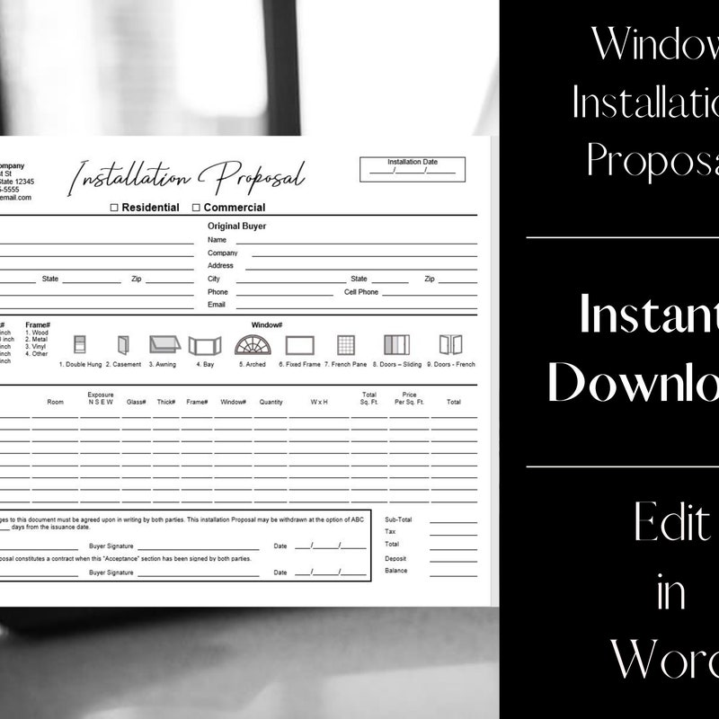 Window Installation Kit - Etsy