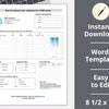 HVAC SPEC SHEET Ducts measuring template heating Cooling - Etsy