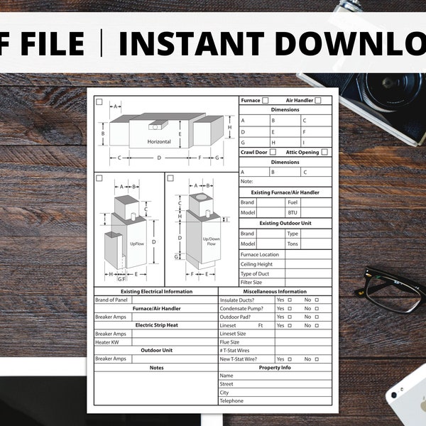 Gutter repair Installation Template Invoice Estimate - Etsy