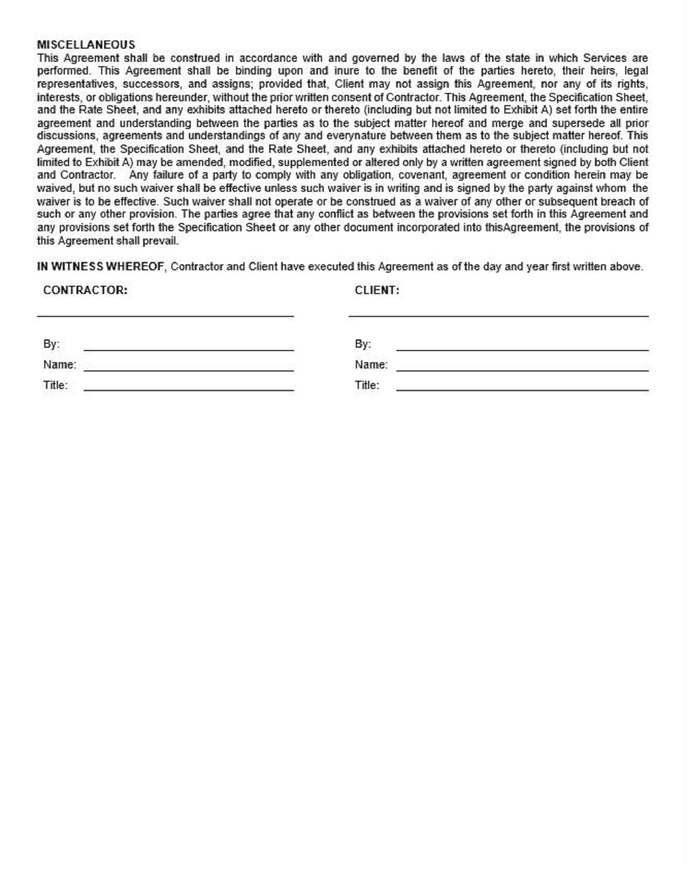 Snow Removal ︱ Agreement ︱ Template ︱invoice ︱proposal ︱estimate ...