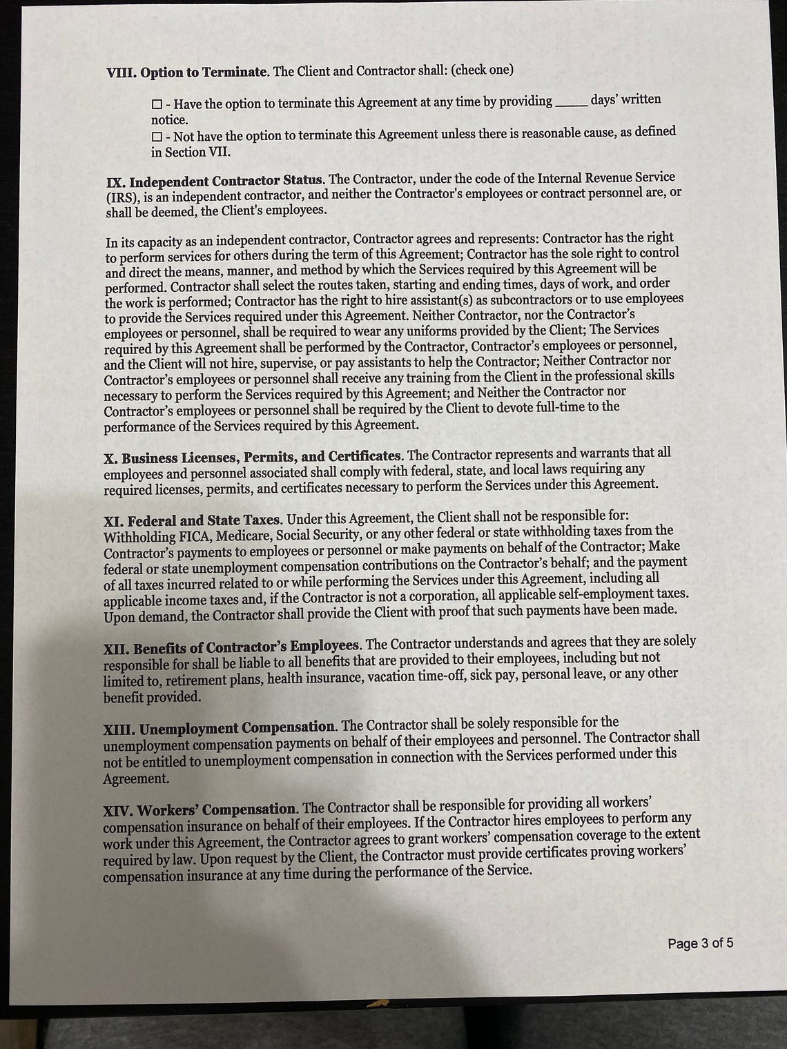 Residential Construction Contract Template - Etsy Canada