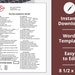 HVAC SPEC SHEET ︱ Ducts ︱measuring ︱template ︱heating︱ Cooling︱ - Etsy