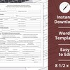 HVAC SPEC SHEET Ducts measuring template heating Cooling - Etsy Canada