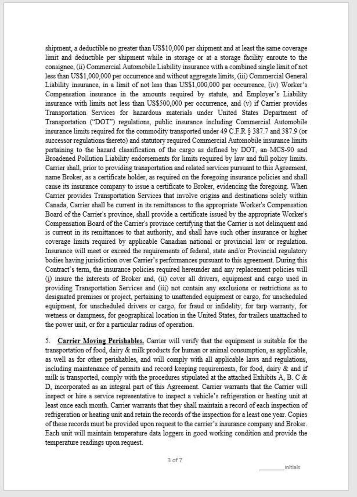 Carrier Packet ︱ Broker Template ︱carrier Agreement ︱ Trucking Company ...