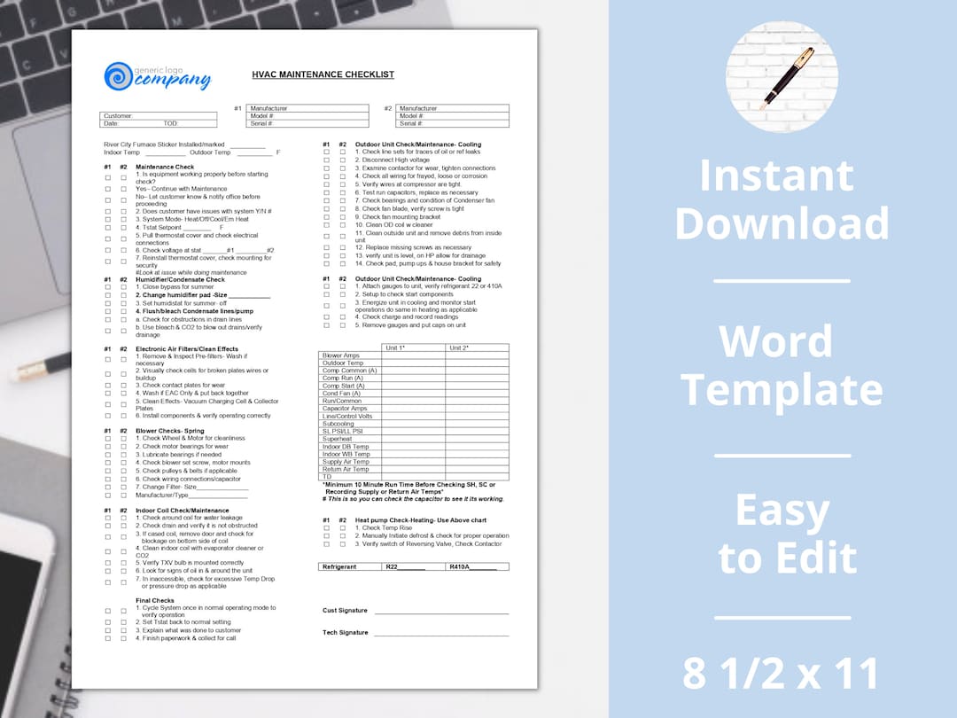 Air Conditioning HVAC ︱preventative ︱maintenance ︱ Inspection ...