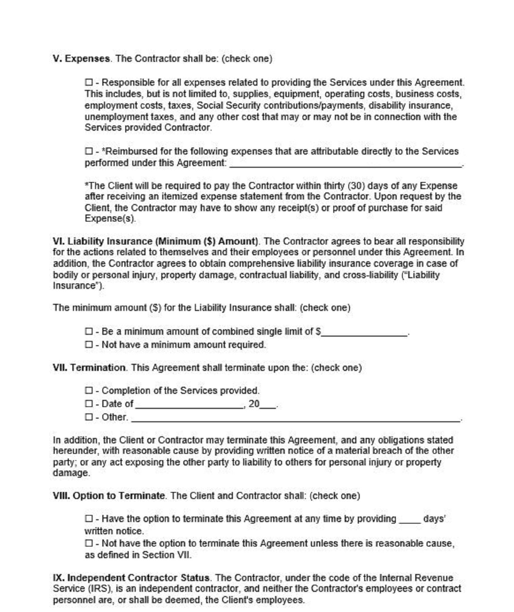 Residential Construction︱ Contract ︱ Template︱ Word Format ︱estimate ...